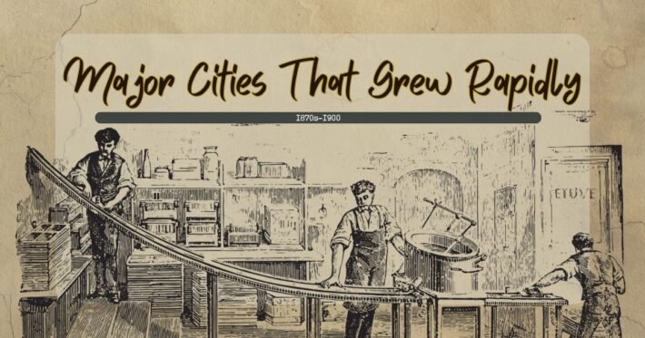 Major Cities That Grew Rapidly